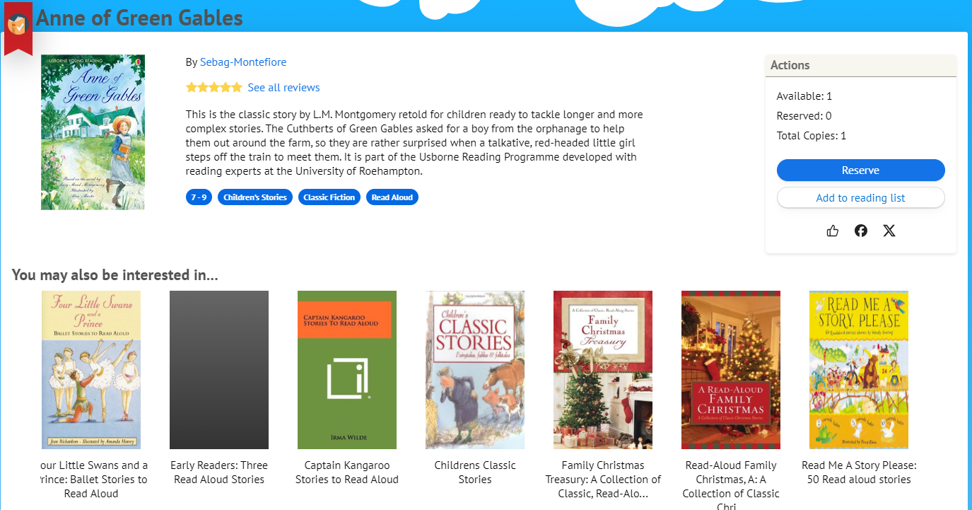 Homepage Resource Record