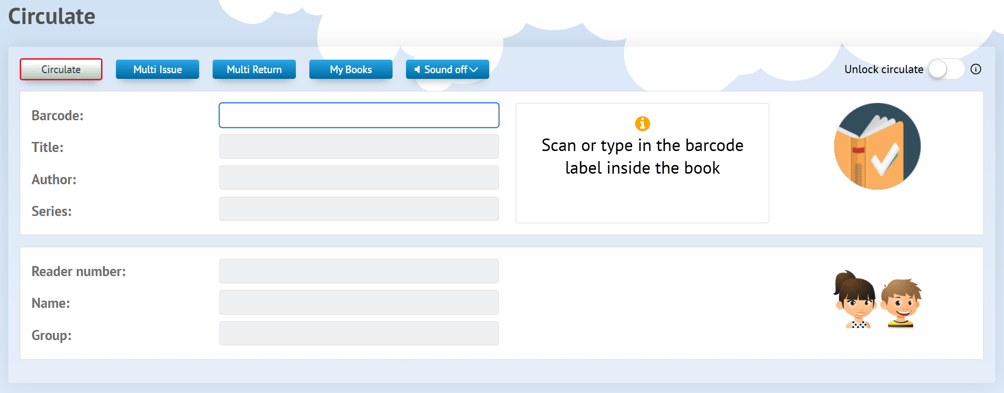 Issuing and Returning Resources in Student Circulate