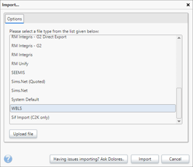 Exporting a CSV - SEEMIS