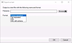 Exporting a CSV - SIMS